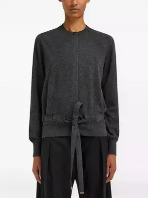 FERRAGAMO Ribbon Detail Cardigan