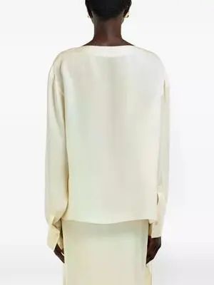 FERRAGAMO String Tie Detail Blouse