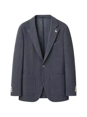 TOMBOLINI Pinstripe-pattern Notched-lapel Jacket