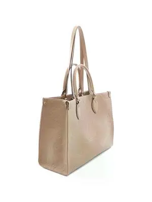 LOUIS VUITTON 2010s Monogram Empreinte On-the-go Tote Bag - Neutrals