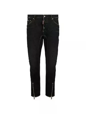 Dsquared2 Zip-detail Biker Jeans