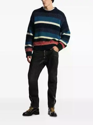 Dsquared2 Zip-detail Biker Jeans