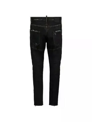 Dsquared2 Zip-detail Biker Jeans