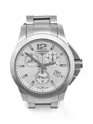LONGINES Conquest 35mm Watch - Silver