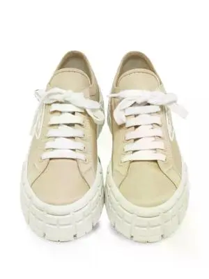 Prada Double Wheel Lace-up Sneakers