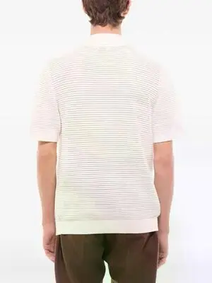 FURSAC Open-knit Cotton Polo Shirt