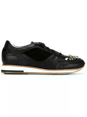 LANVIN Embellished Panelled Sneakers