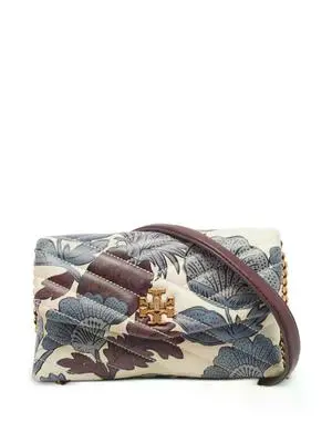 Tory Burch Kira Chevron Wonderland Vine Wallet - Neutrals