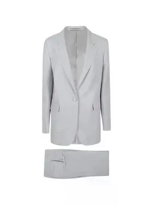 Tagliatore Single-breasted Linen Suit