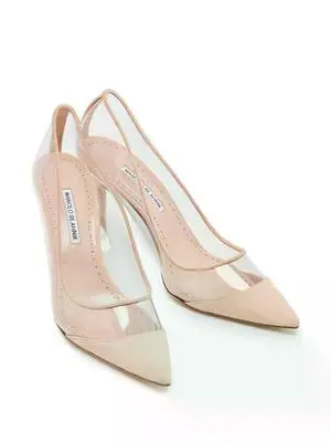 Manolo Blahnik Pachana Pointed-toe Pumps