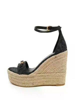 Versace Medusa Wedge Sandals