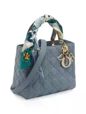 Dior 2018 Medium Lady Cannage Tote Bag