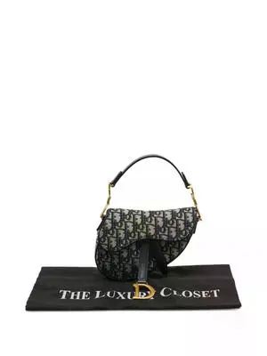 Dior Mini 2020 Saddle Oblique Shoulder Bag