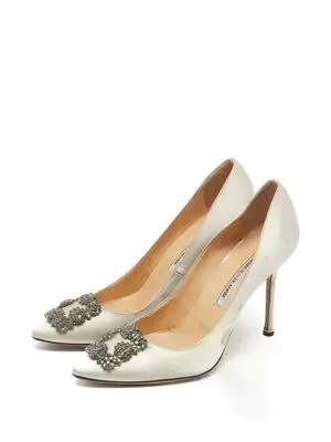 Manolo Blahnik Hangisi Heeled Pumps