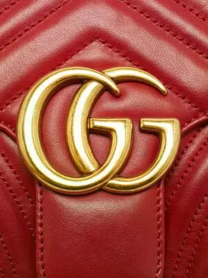 Gucci Medium Gg Marmont Matelassé Shoulder Bag