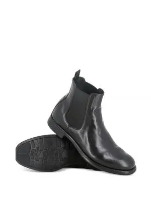 Officine Creative Chronicle Elasticated-side Leather Boots