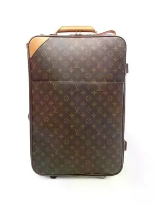 LOUIS VUITTON 1999 Pégase Monogram Suitcase - Brown