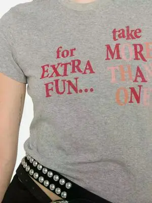 RE/DONE X Coca Cola Slogan-print T-shirt
