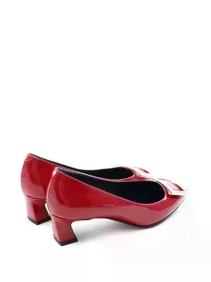 ROGER VIVIER Belle Vivier Patent Leather Heeled Pumps