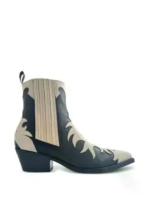 Sartore Two-tone Western Boots