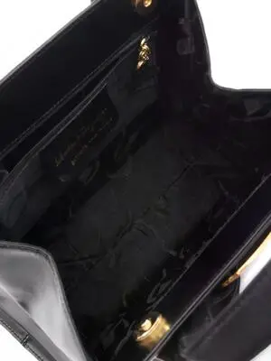 FERRAGAMO 2000s Vara-ribbon Leather Tote Bag