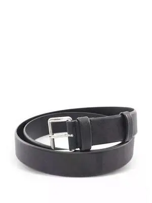 Prada Saffiano Leather Belt - Black