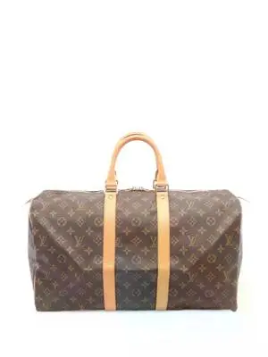LOUIS VUITTON 2001 45 Monogram Keepall Luggage Bag