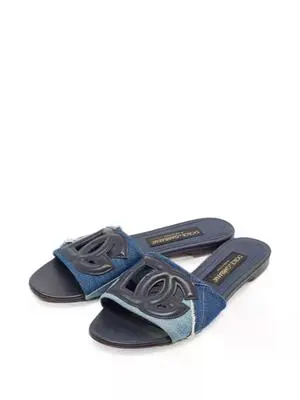 Dolce & Gabbana Logo-detail Flat Sandals