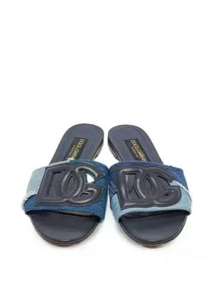 Dolce & Gabbana Logo-detail Flat Sandals