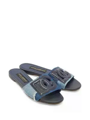 Dolce & Gabbana Logo-detail Flat Sandals