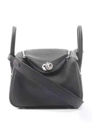 Hermès Hermès Mini Lindy Shoulder Bag Black