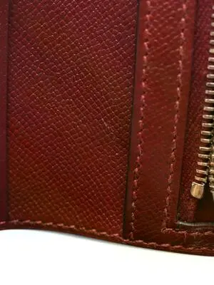 Hermès Bearn Bi-fold Wallet - Red