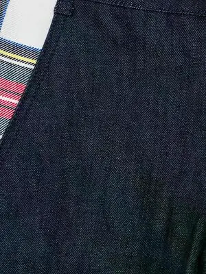 Stella McCartney Plaid-trim Jeans
