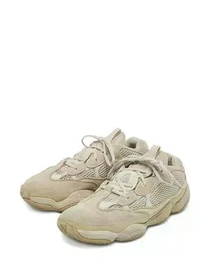 ADIDAS X YEEZY Suede Mesh Sneakers