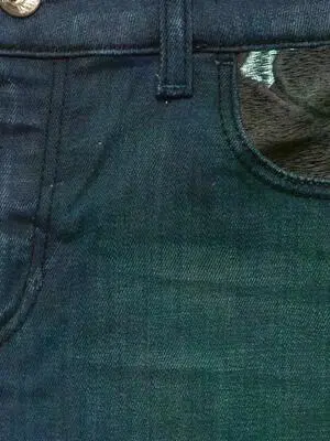 Emporio Armani 2024 Embroidered Pocket Jeans