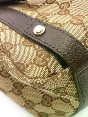 Gucci 2010s Abby Gg Canvas Shoulder Bag - Neutrals