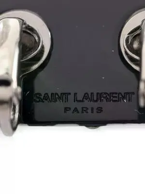 Saint Laurent 2010s Cassandre Triangle Earrings