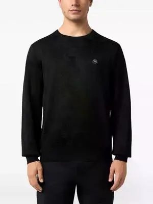 Philipp Plein Monogram Knit Sweater