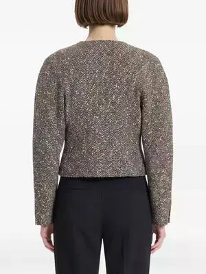 Alessandra Rich Bouclé-knit Button-up Jacket