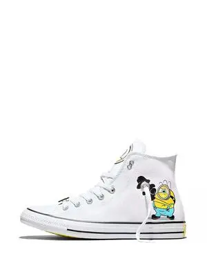 CONVERSE X Minions Chuck Taylor All Star High Top Trainers - White