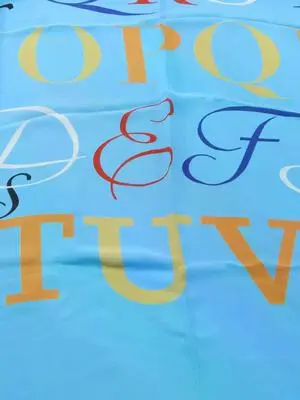 Hermès 2010s A.m.cassandre Silk Scarf