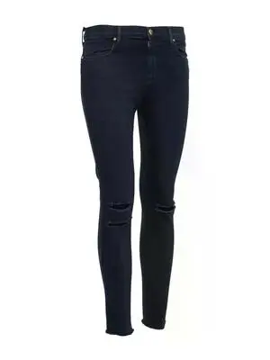 J Brand Distressed Buttoned Slim-fit Jeans