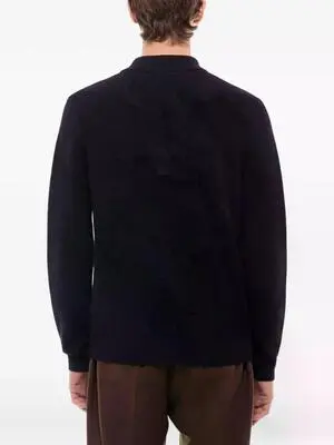 FURSAC Waffle-knit Wool Polo Shirt