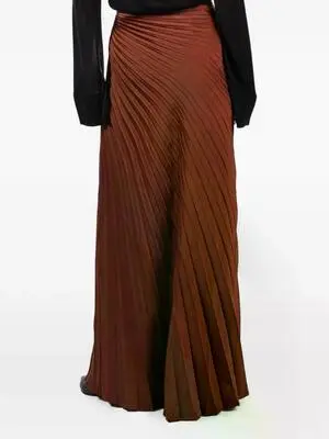 A.L.C. Pleated Maxi Straight Skirt