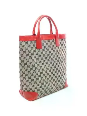 Gucci Gg Canvas Tote Bag - Neutrals
