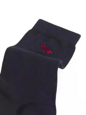 Maison Kitsuné Fox Patch Crew Socks