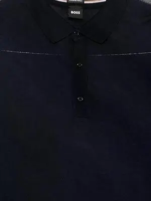 BOSS Polo-collar Long-sleeve Sweater