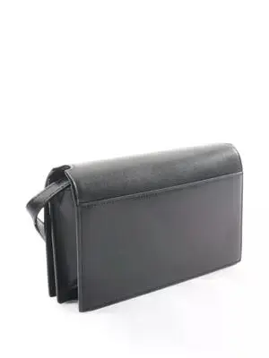 Saint Laurent 2010s Leather Shoulder Bag - Black