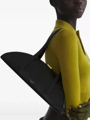 MUGLER Lua Leather Shoulder Bag