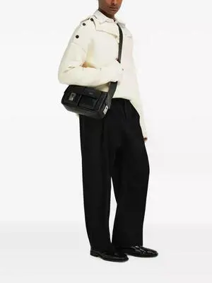FERRAGAMO Utility Shoulder Bag With Hug Buckle